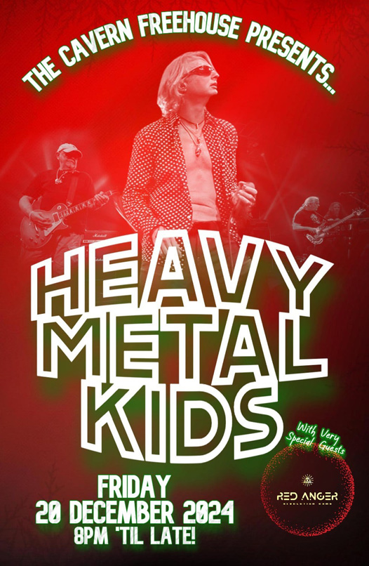 The official website of the band HEAVY METAL KIDS